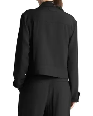 SAINT ART Circe Matte Charmeuse Jacket