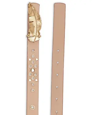 Farm Rio Studded Leather Belt