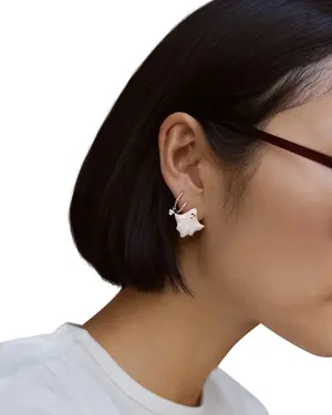 Baublebar Pave Ghost Stud Earrings