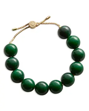 Baublebar Jane Beaded Statement Slider Bracelet - Green