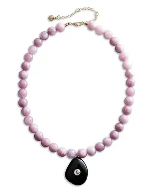Baublebar Jamie Gemstone Beaded Pendant Necklace, 17-20 - Multi