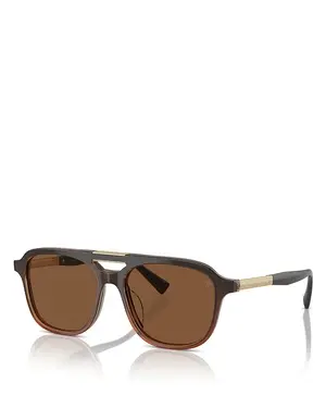 Brunello Cucinelli Aviator Sunglasses - Brown