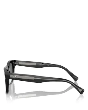 Brunello Cucinelli Mr. Brunello Pillow Sunglasses, 50mm - Black