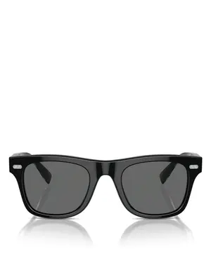Brunello Cucinelli Mr. Brunello Pillow Sunglasses, 50mm - Black