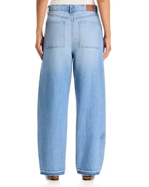 Johnny Was High Rise Barrel Jeans