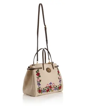 Valentino Garavani Antibes Medium Embroidered Tote