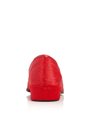 Bottega Veneta Calf Hair Loafers