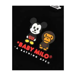 A BATHING APE X Disney Mickey Mouse Baby Milo Relaxed Fit Crewneck