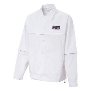 PUMA X Rdet Coach Jacket 'white Black - White/black