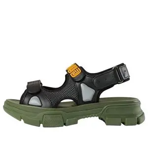 Gucci Sandal Sega - Black/green