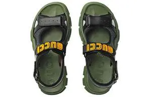 Gucci Sandal Sega - Black/green