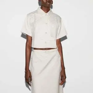 Gucci Gg Cotton Gabardine Shirt