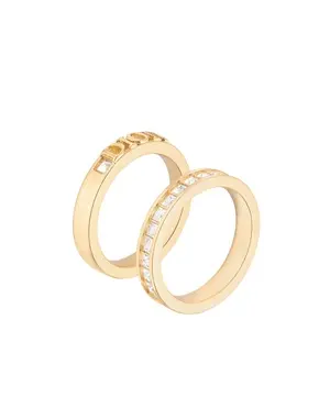 Dior Dioevolution Ring Set - Golden