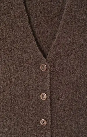 American Vintage Sleeveless Knit Cardigan
