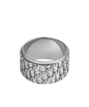 Dior Oblique Ring - Gray