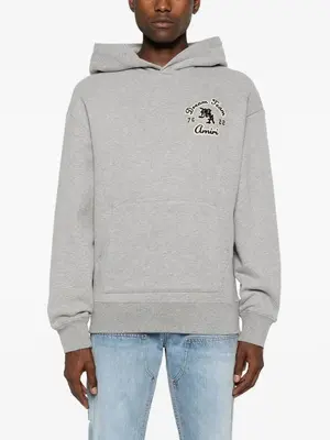Amiri Dream Team Oversized Hoodie - Gray