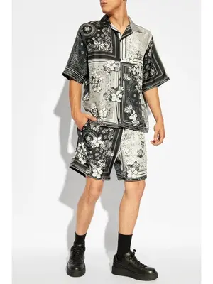 Amiri Bandana Floral Shorts