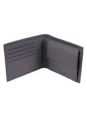 Emporio Armani Logo-plaque Bi-fold Wallet