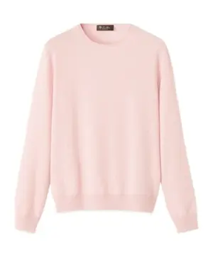 Loro Piana Sergio Crew-neck Sweater - Nude