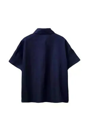 BENETTON Short-sleeve Blouse - Blue