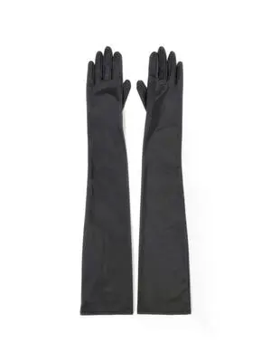 7 For All Mankind Long Faux-leather Gloves