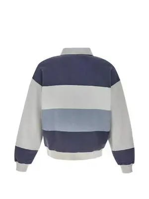 Axel Arigato Anchor Striped Polo Shirt - Blue
