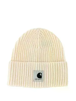 Carhartt Work In Progress Mira Ribbed-knit Beanie Hat - White