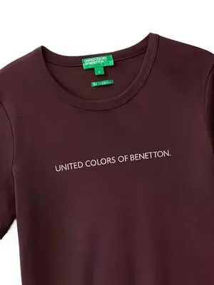 BENETTON Logo-print Short-sleeve T-shirt
