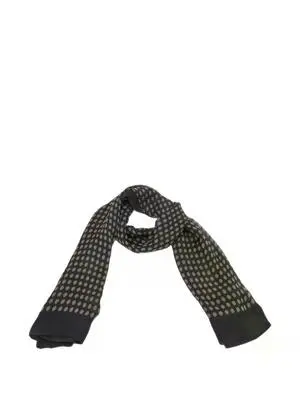 Giorgio Armani Geometric-print Silk Scarf