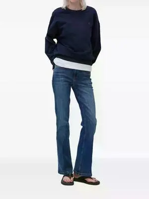 BENETTON Faded-effect Straight-leg Jeans