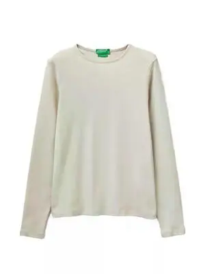 BENETTON Long-sleeve T-shirt - Neutrals
