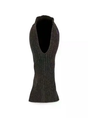 Needles Wool Ribbed-knit Balaclava - Brown
