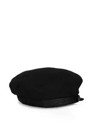 604SERVICE Sailor Cap With Button Detail