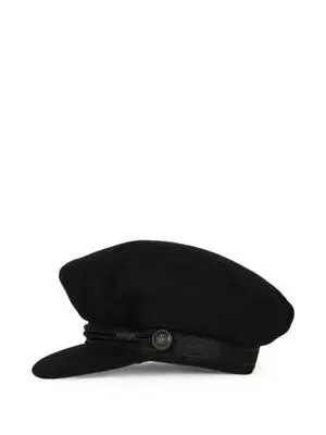 604SERVICE Sailor Cap With Button Detail