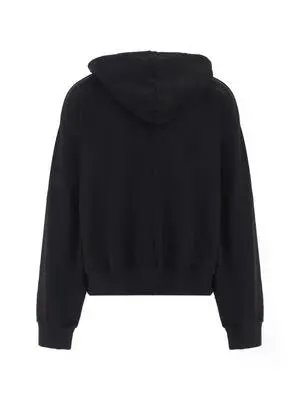 Matieres Fecales Graphic-print Zip-up Hoodie