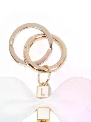 LANCEL Tone Dragonfly Motif Keyring - Gold