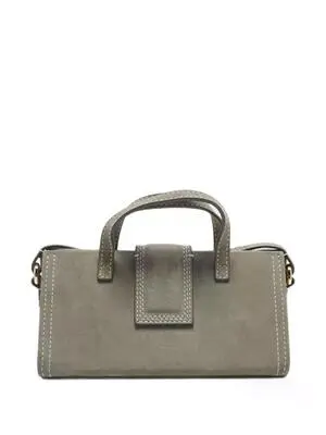 Jacquemus Le Porte Lunettes Suede Shoulder Bag