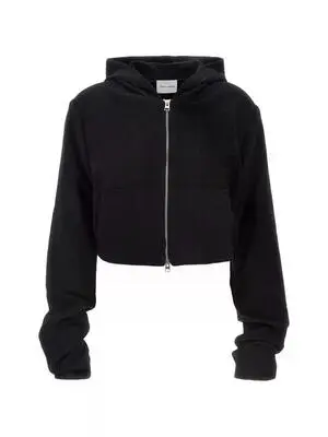 7 For All Mankind Cropped Hoodie