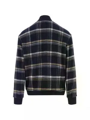 DARKPARK Checked Bomber Jacket