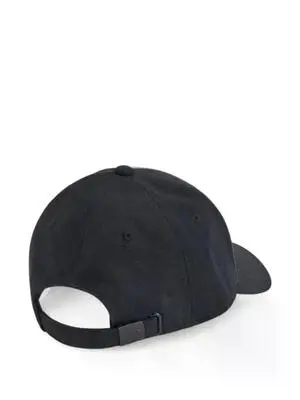 Y3 Logo-embroidered Cap - Black