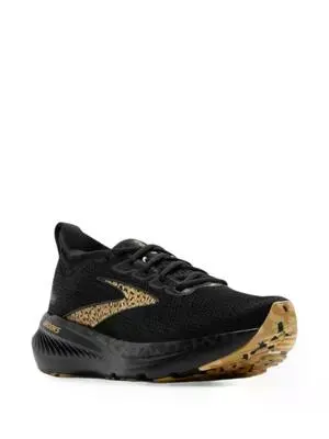 Brooks Glycerin 23 Leopard Print Sneakers - Black