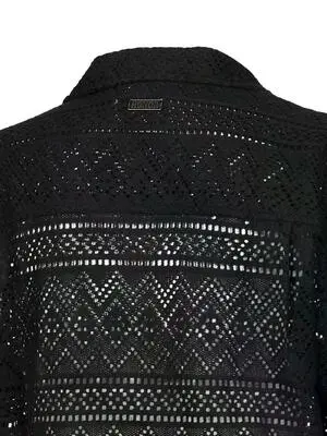 HONOR THE GIFT Pointelle Crochet Shirt