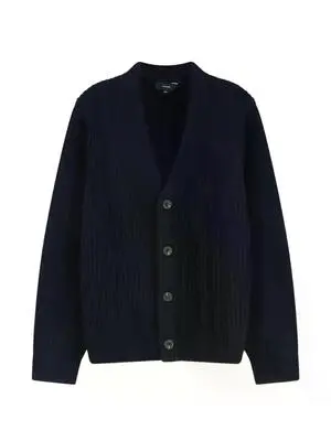 Vince Ribbed Knit Cardigan