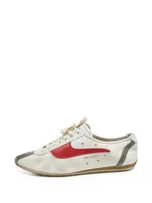 Saint Laurent Jay Star Low-top Sneakers - White