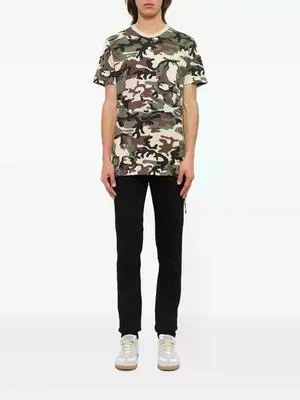 MASTERMIND WORLD Camouflage-print Logo-print T-shirt