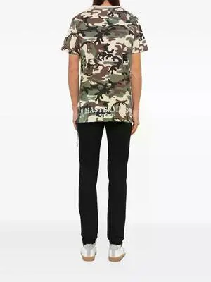 MASTERMIND WORLD Camouflage-print Logo-print T-shirt