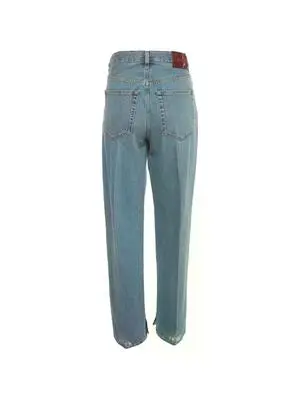 Gucci Distressed Cropped Jeans