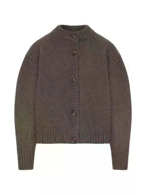 Soeur Leonard Button-up Cardigan - Brown