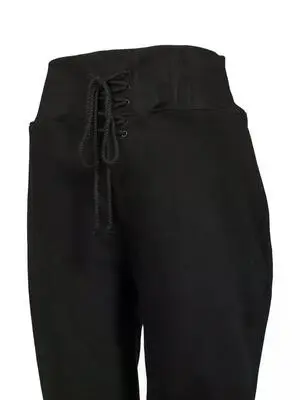 604SERVICE Lace-up Cropped Track Pants