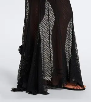 Isabel Marant Étoile Ioana Lace Maxi Skirt